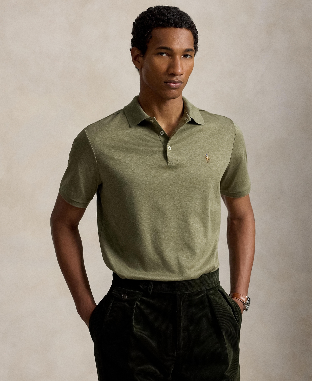 Click here for Polo Ralph Lauren Mens Classic Fit Soft Cotton Pol... prices
