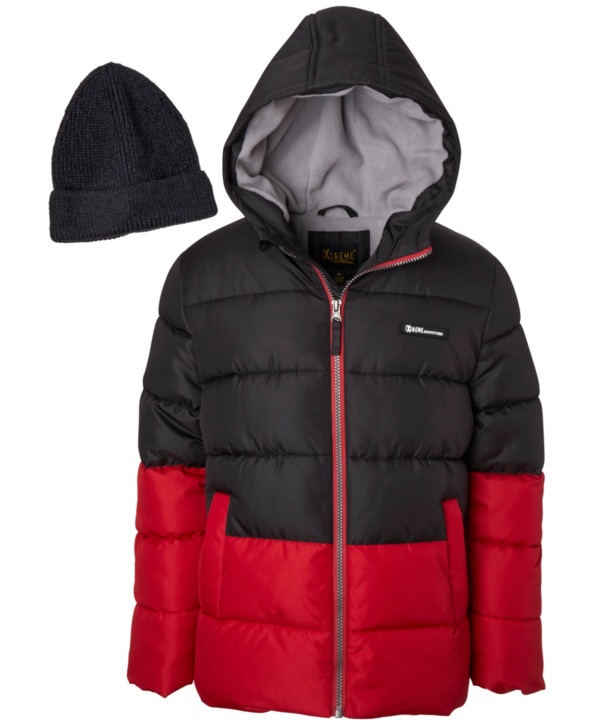 Click here for Ixtreme Boys 6-20 Ripstop Color-Block Puffer Jacke... prices