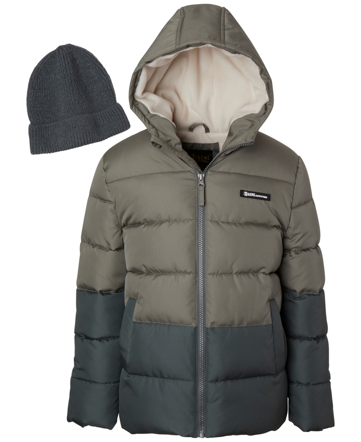 Click here for Ixtreme Boys 6-20 Ripstop Color-Block Puffer Jacke... prices