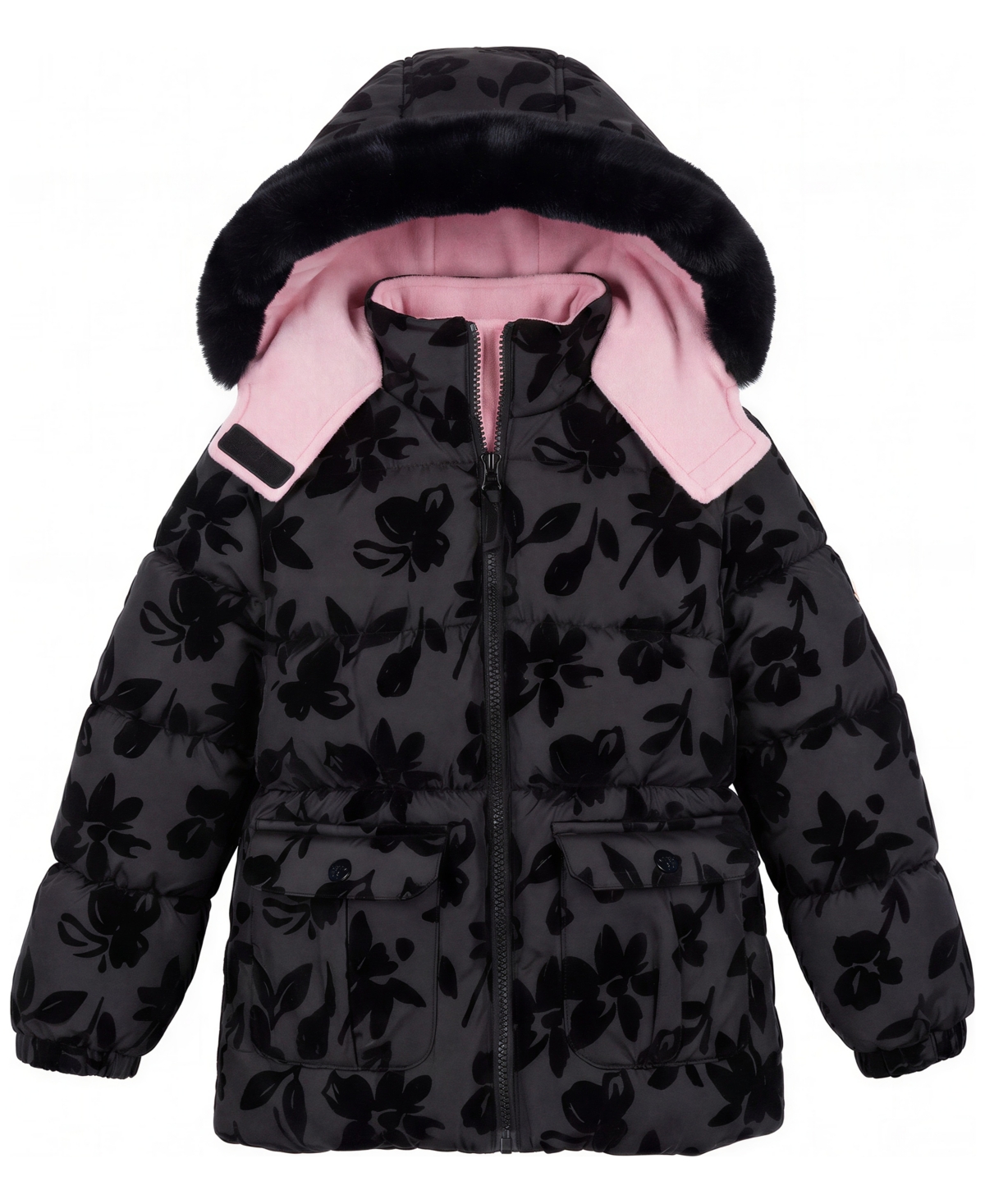 Click here for Kensie Girl Toddler Girls 2T-5T Floral Flocked Puf... prices