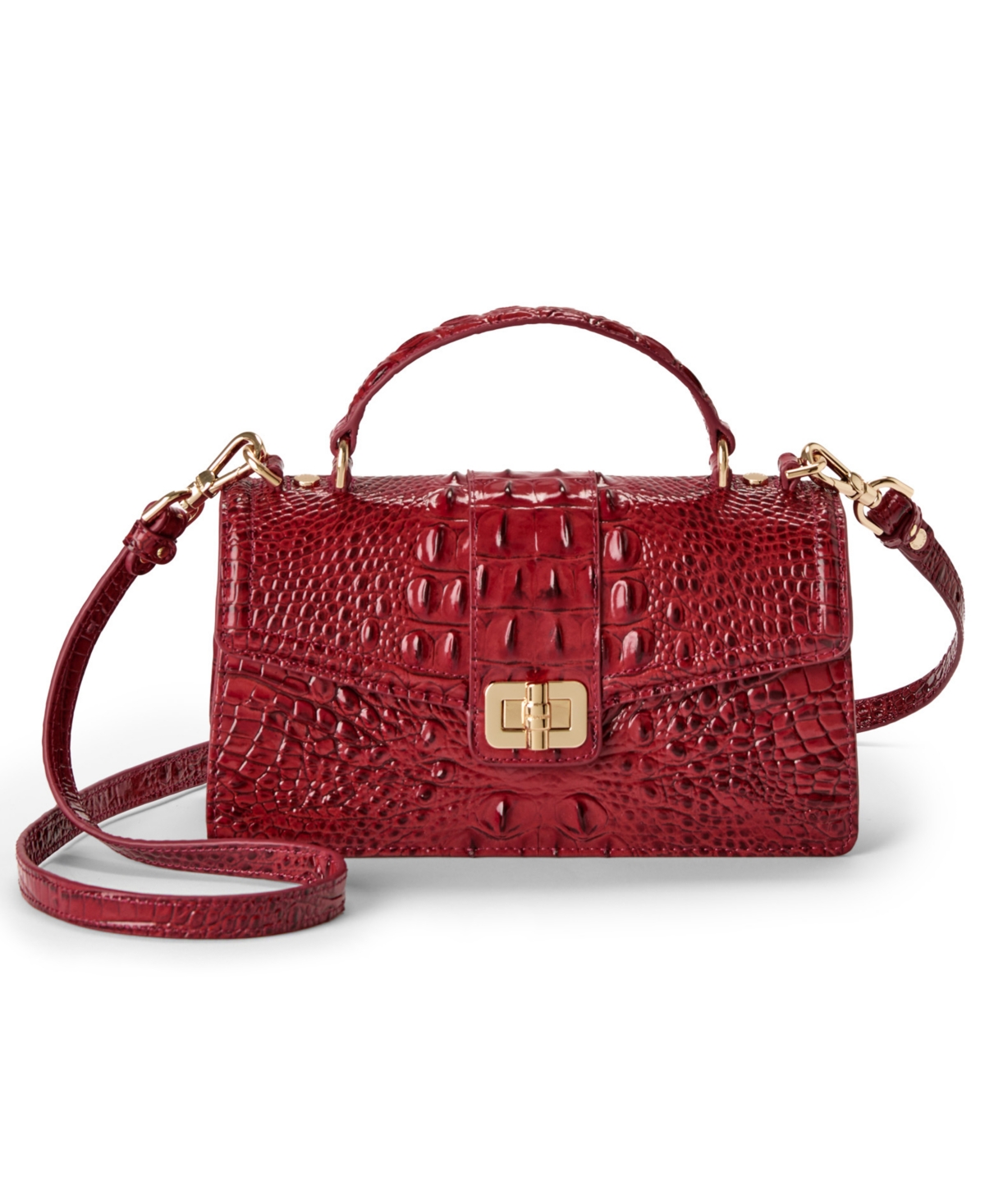 Click here for Brahmin Genie Melbourne Leather Small Crossbody Ha... prices