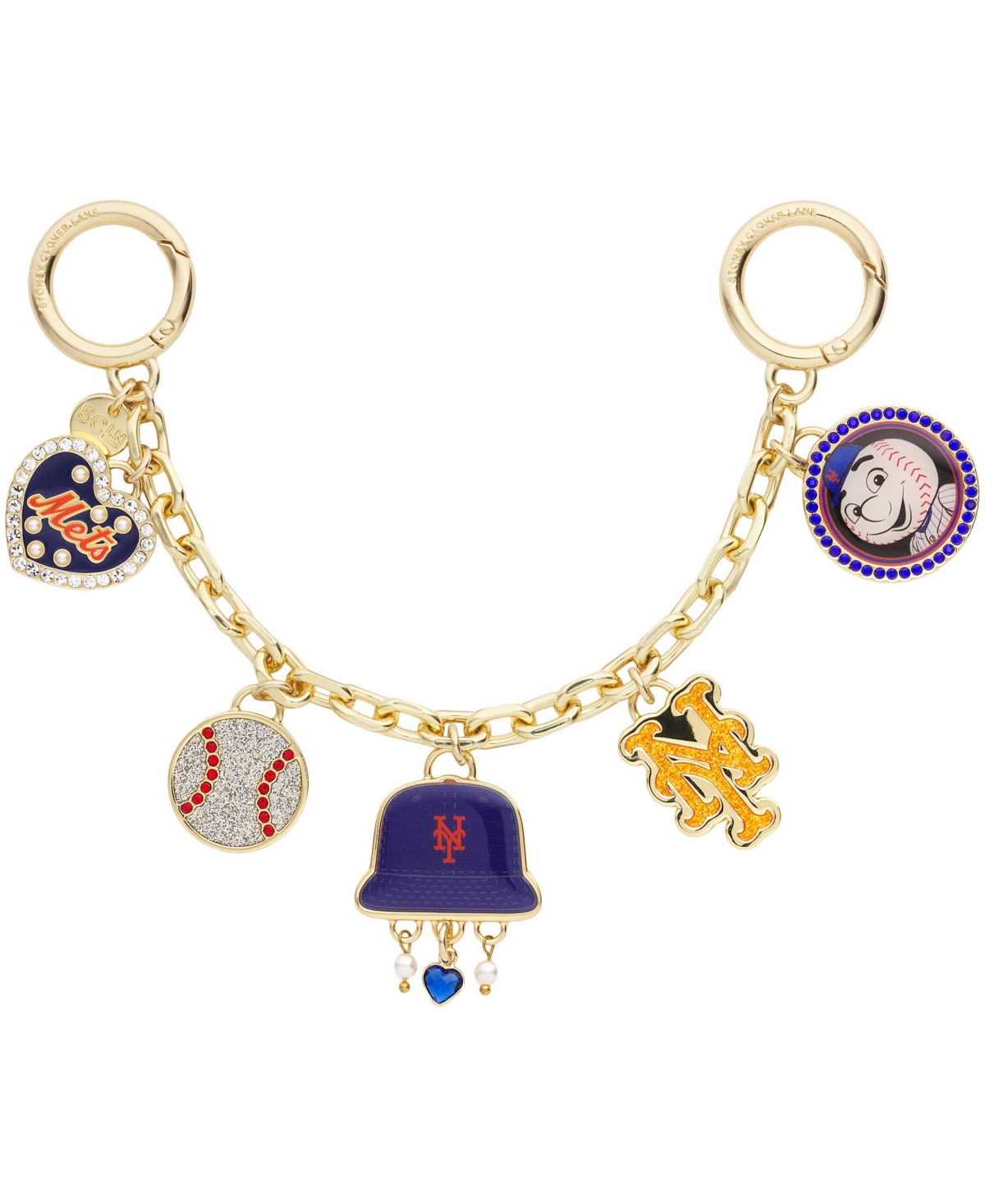 Click here for Stoney Clover Lane New York Mets Bag Charm Chain prices
