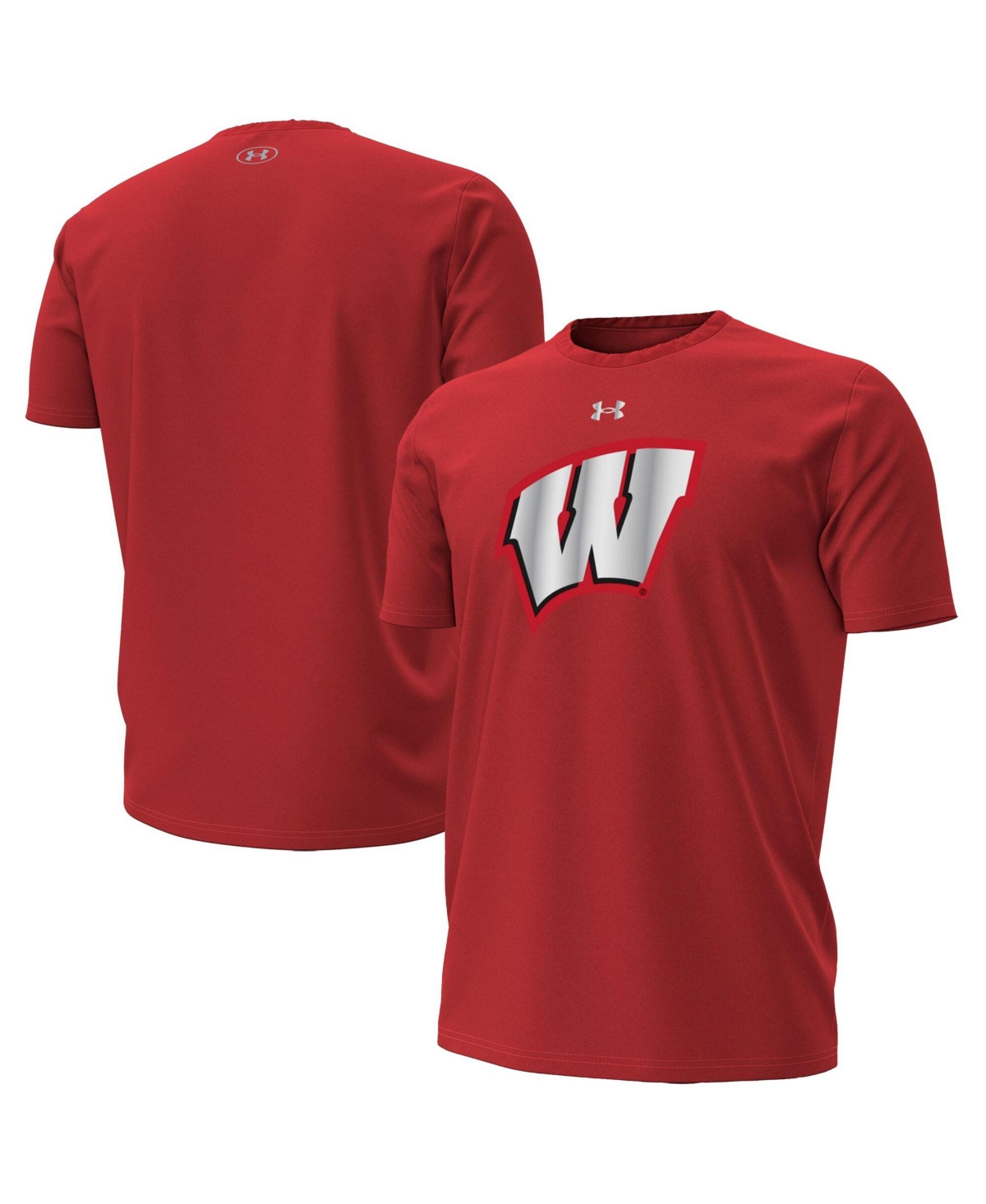 Click here for Under Armour Mens Red Wisconsin Badgers 2026 Lambe... prices