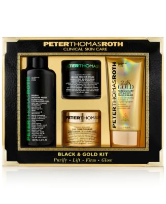 Peter Thomas Roth 4-Pc. Black & Gold Skincare Set - Macy's