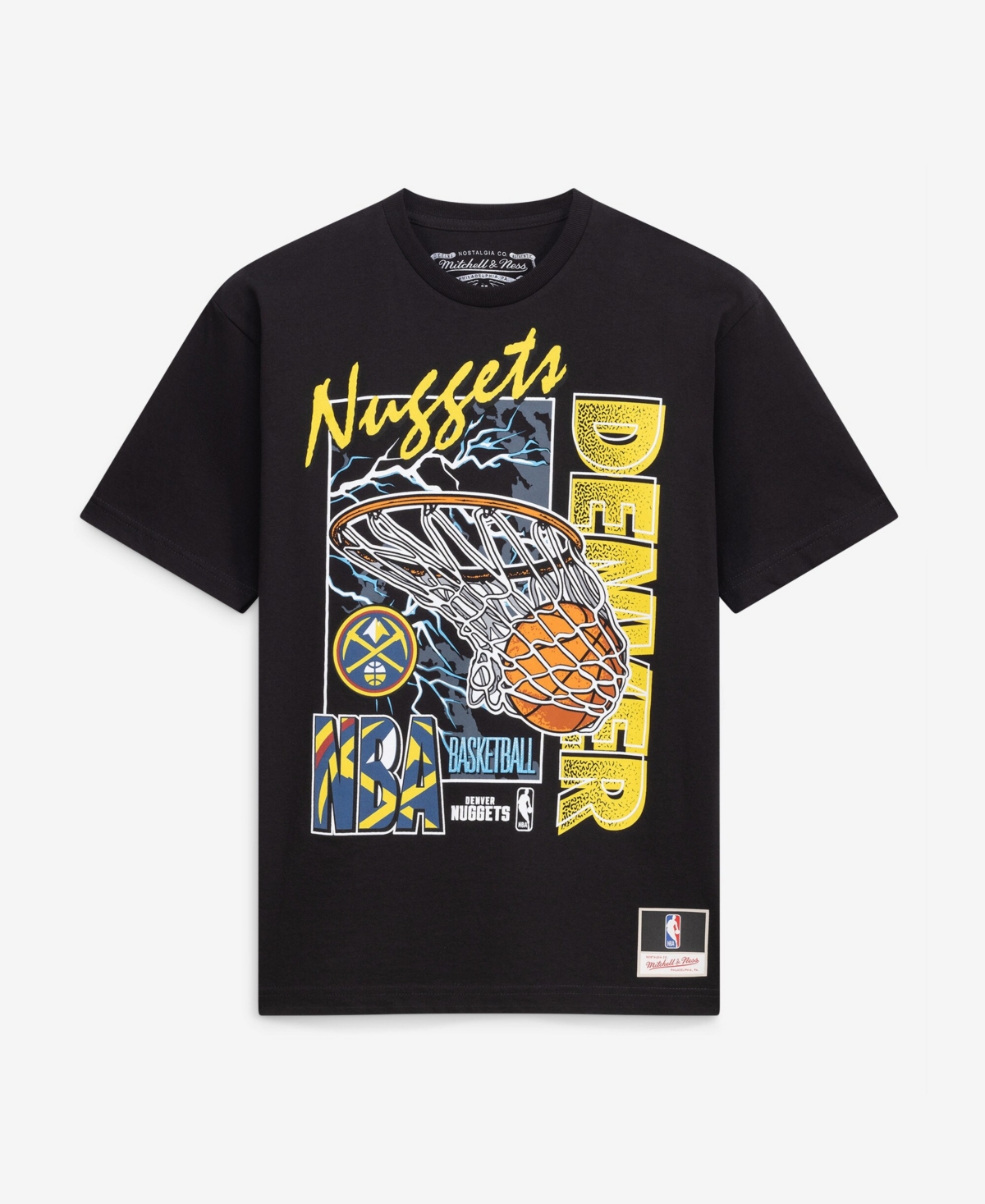 Click here for Mitchell & Ness Mens Black Denver Nuggets Lightnin... prices