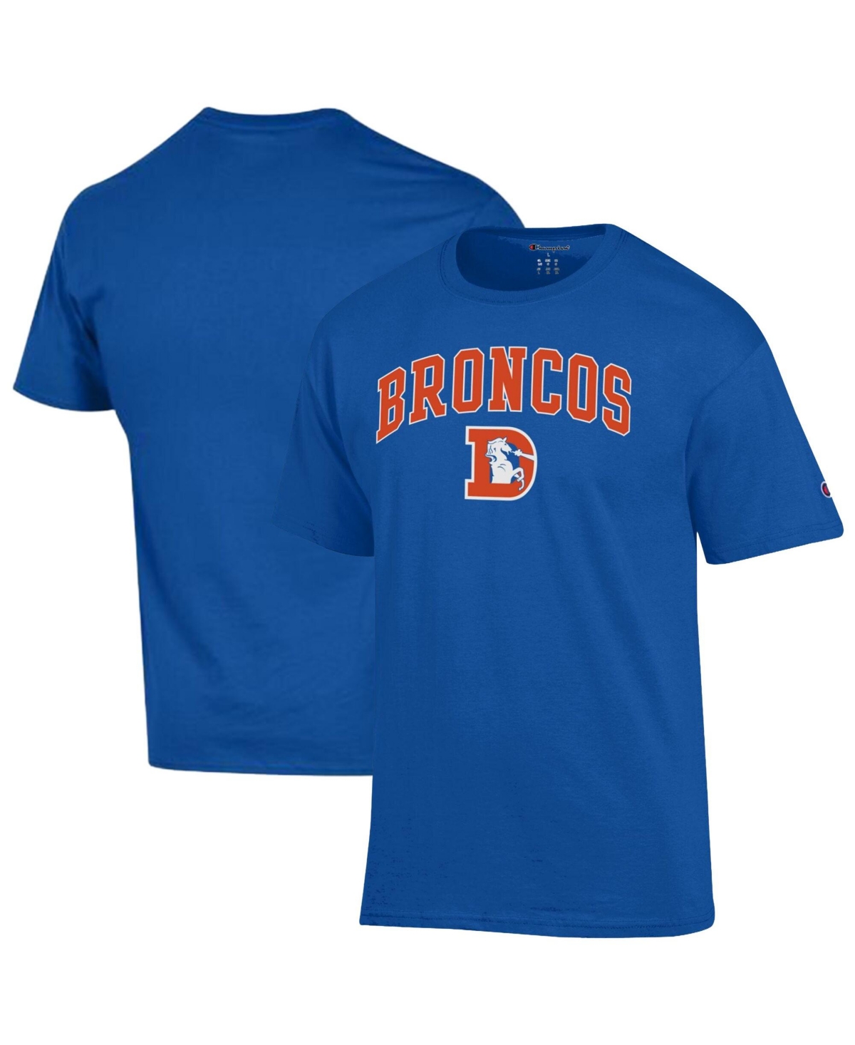 Click here for Champion Mens Royal Denver Broncos Arch Over Logo... prices