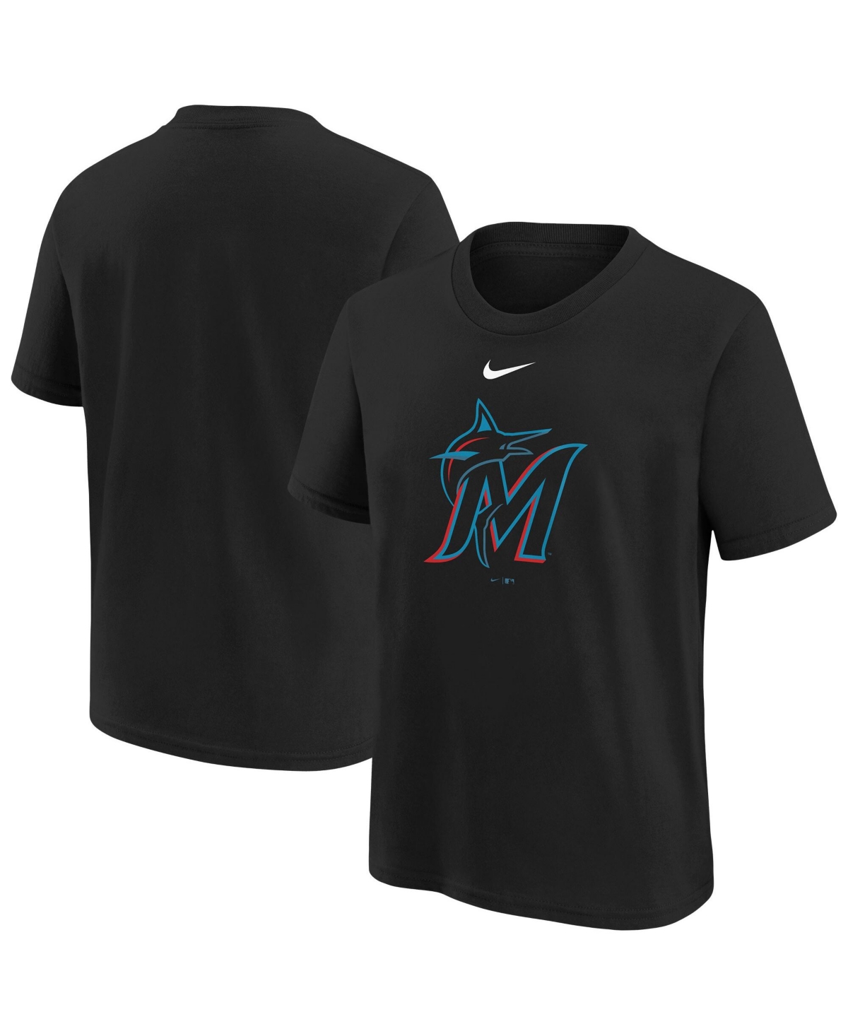 Click here for Nike Big Boys and Girls Black Miami Marlins Large... prices