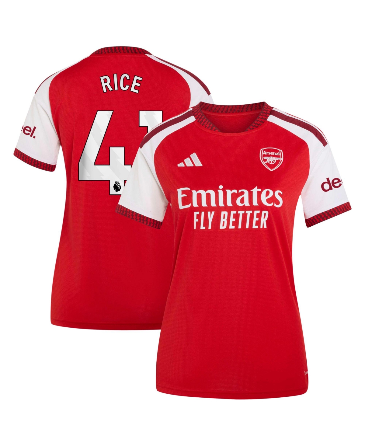 Click here for Adidas Womens Declan Rice Red Arsenal 2026/27 Home... prices