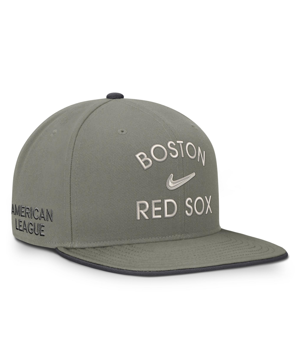 Click here for Nike Mens Olive Boston Red Sox Pro Dri-fit Snapbac... prices