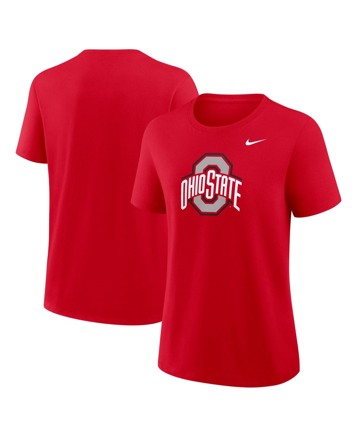 Click here for Nike Womens Scarlet Ohio State Buckeyes Primary Lo... prices