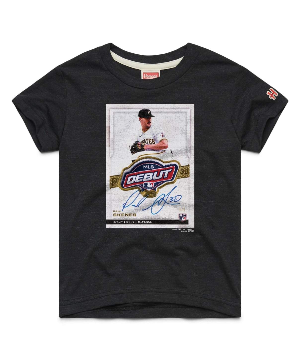 Click here for Homage Big Boys and Girls Paul Skenes Charcoal Pit... prices