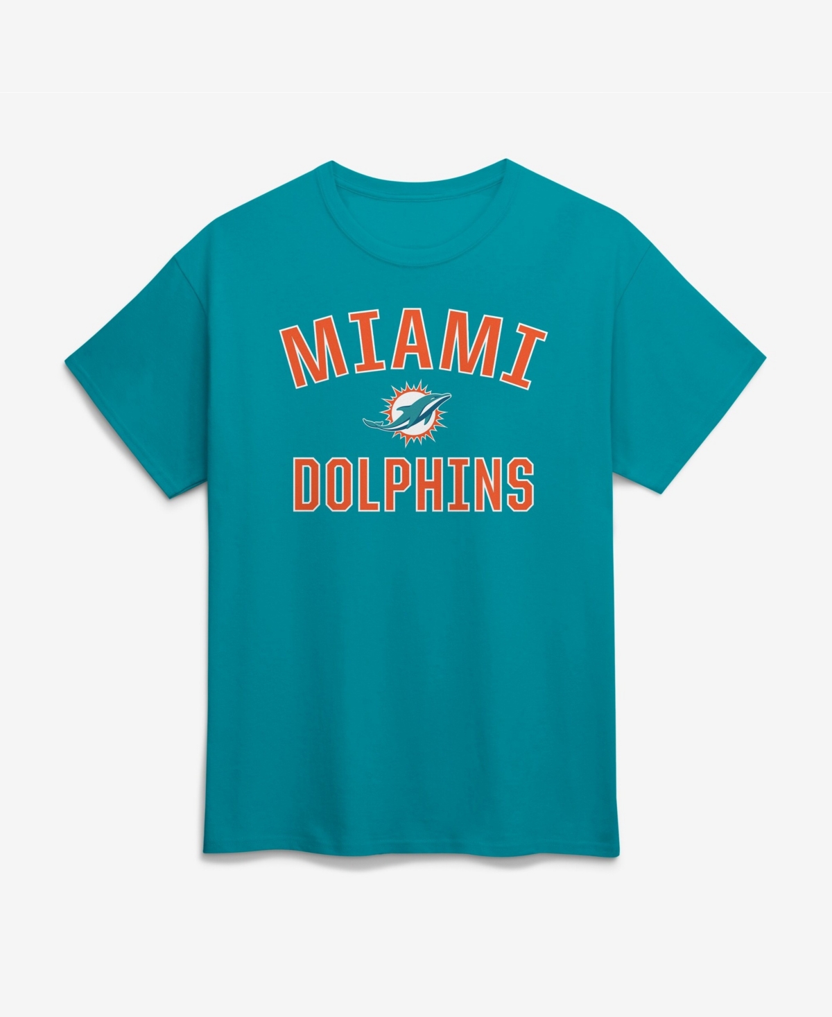 Click here for Logo Athletic Mens Aqua Miami Dolphins Cotton Vict... prices