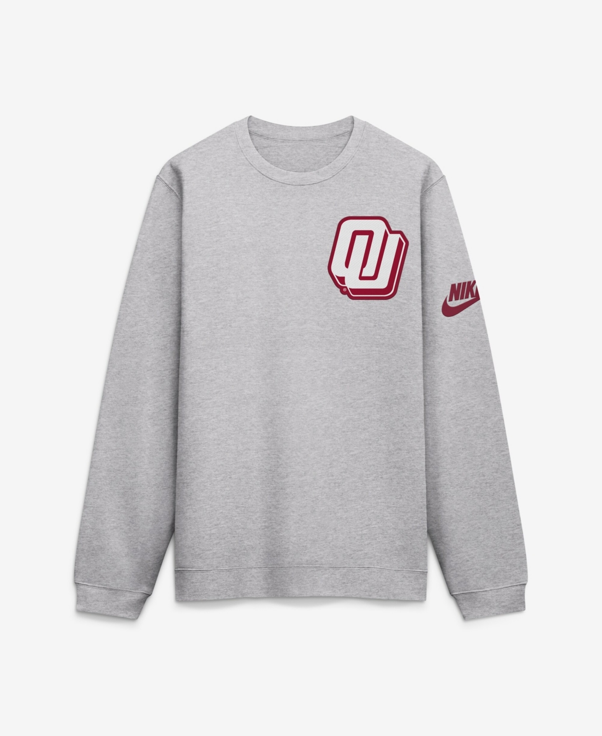 Click here for Nike Mens Heather Gray Oklahoma Sooners Legacy Swe... prices