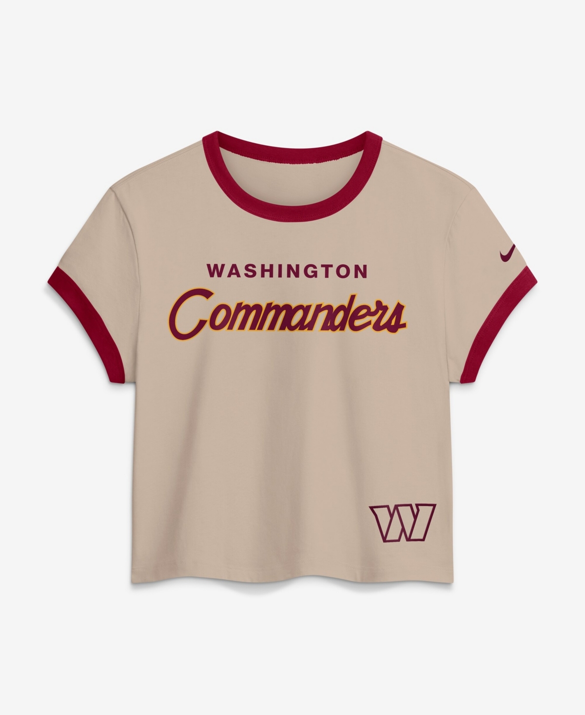 Click here for Nike Womens Cream Washington Commanders Rewind Rin... prices