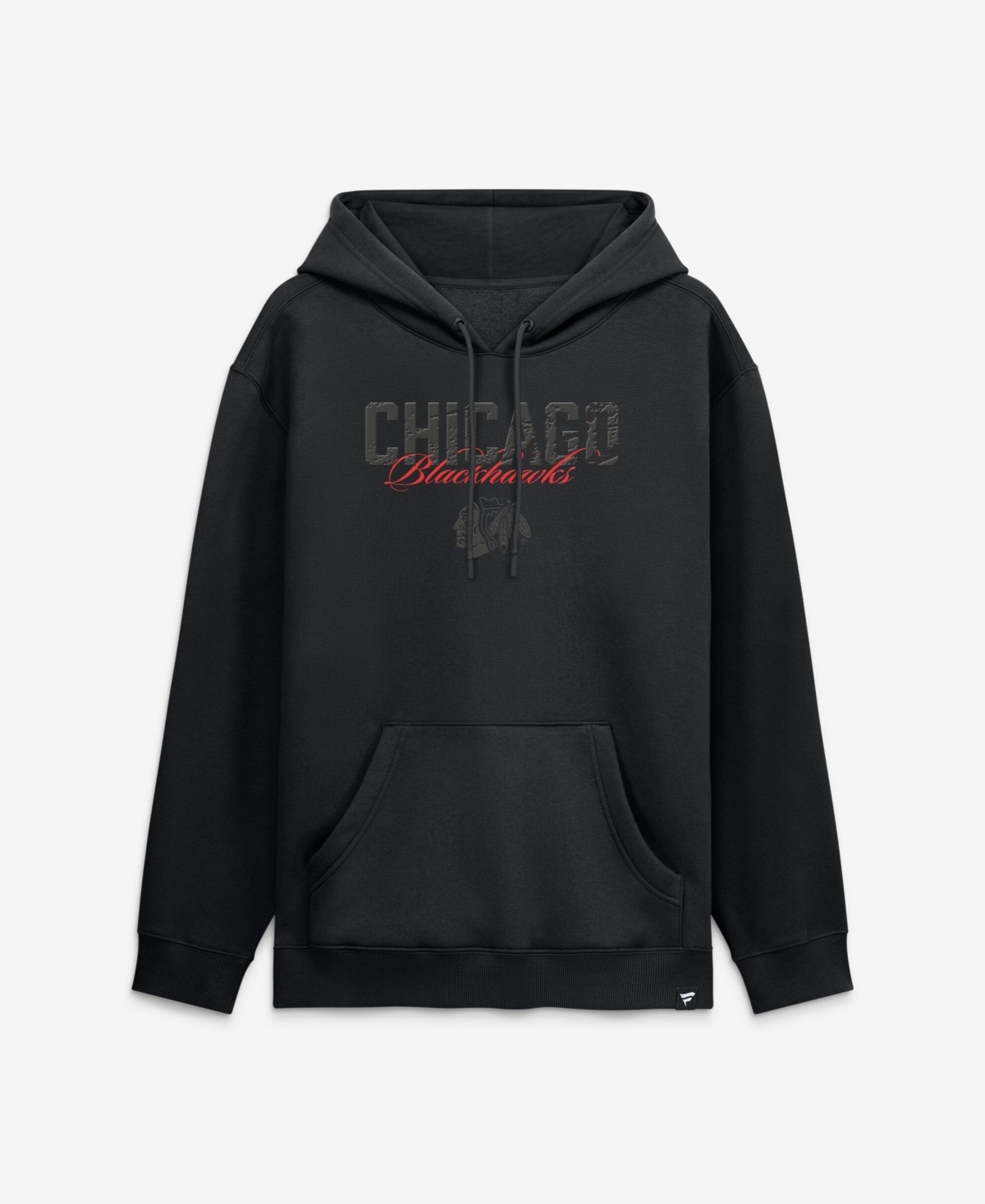Click here for Fanatics Mens Chicago Blackhawks Black Out Hoodie... prices