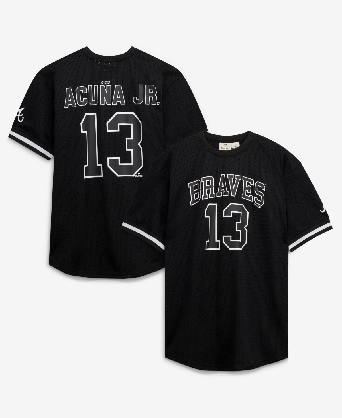 Click here for Fanatics Mens Ronald Acuna Jr. Black/White Atlanta... prices