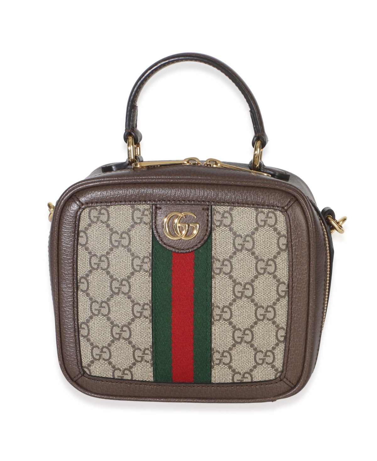 Click here for Pre-Owned Gucci Beige Ebony Gg Supreme Canvas Web... prices