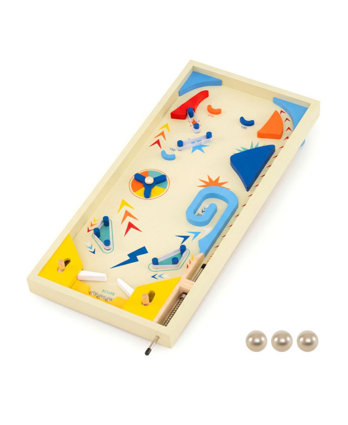 Click here for Hongge Wooden Pinball Machine with 3 Metal Balls... prices