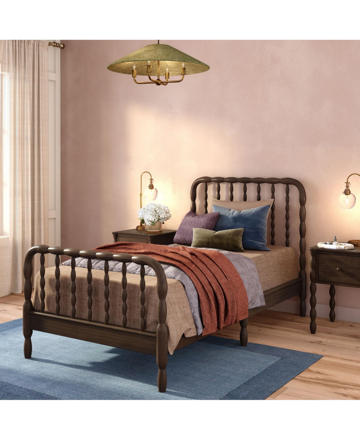Click here for Plank+Beam Jenny Lind Twin Bed - Walnut prices