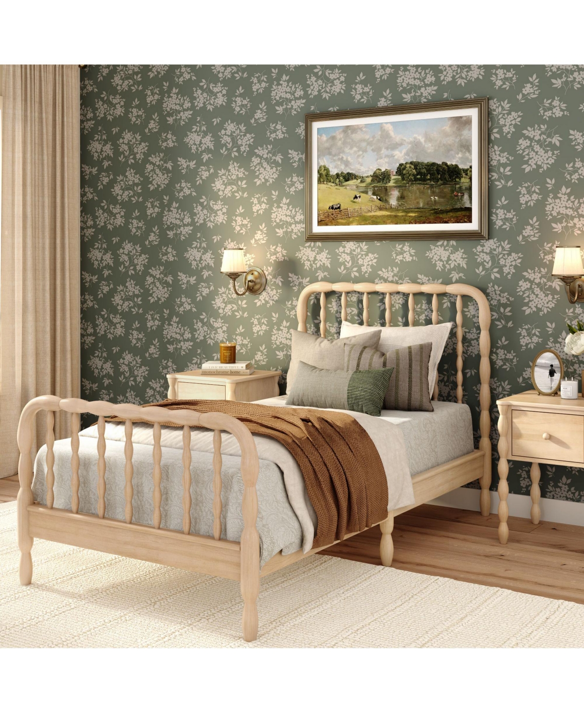 Click here for Plank+Beam Jenny Lind Twin Bed - Blonde prices