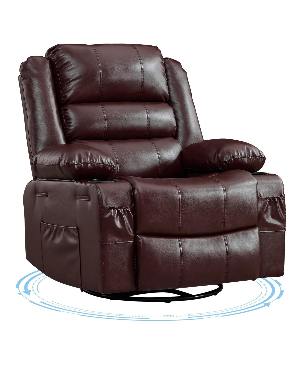 Click here for homfan Rocking Recliner Chair for Adults Manual Sw... prices