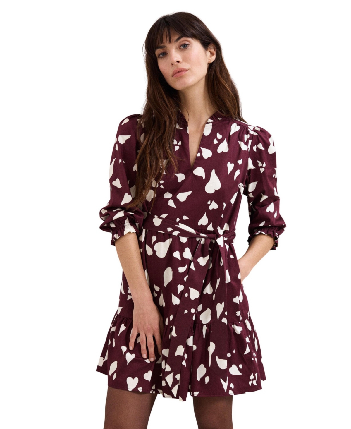 Click here for Phase Eight Womens Gaia Heart Dress - Red prices