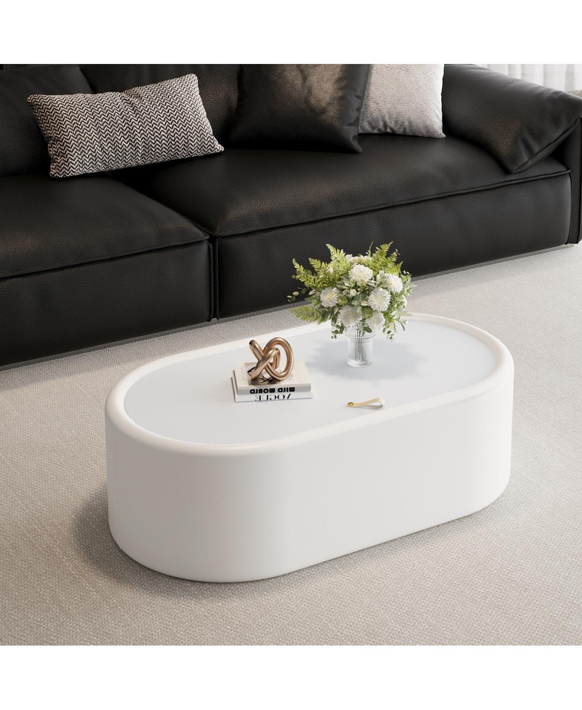 Click here for Streamdale Furniture 33.46 Oval Hidden Storage Cof... prices