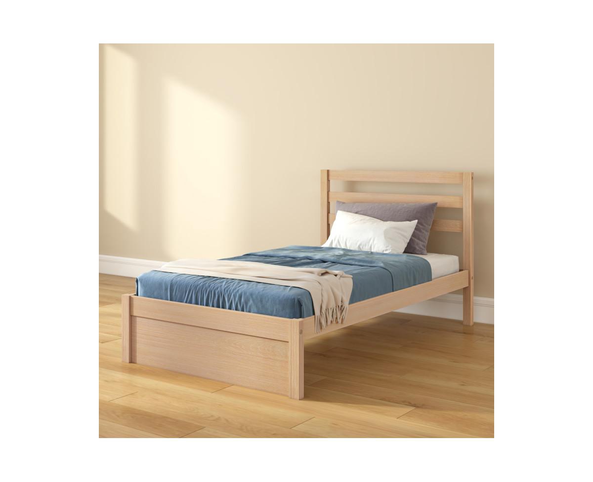 Click here for Grain & Grove Bear Twin Single Bed - Natural prices