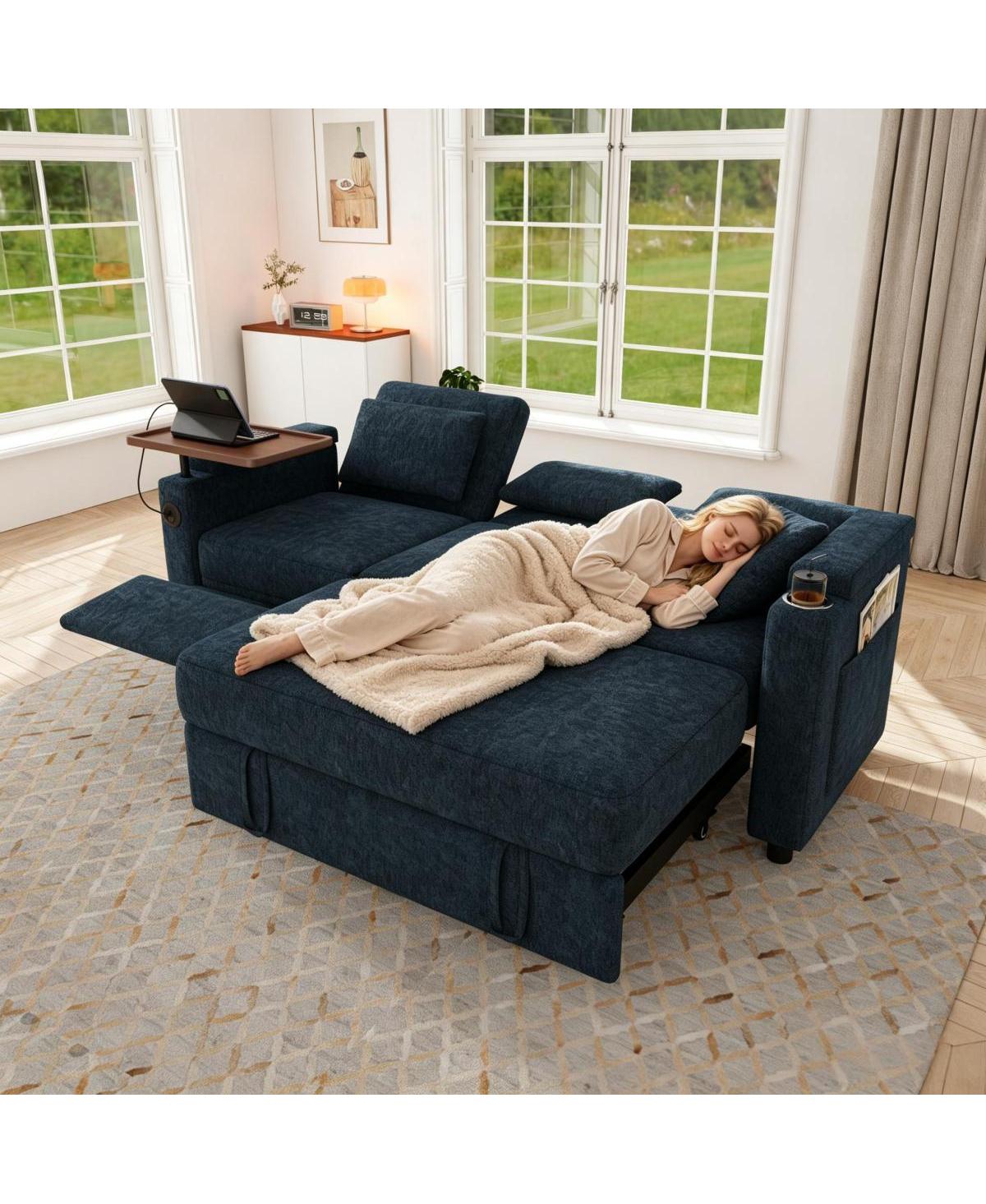 Click here for Streamdale Furniture 83 3-in-1 Foldable Sofa Bed w... prices