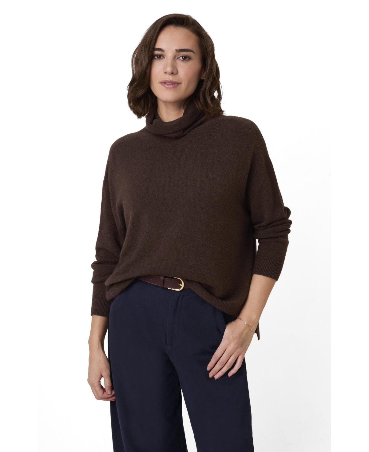 Click here for Celtic & Co. Womens Slouchy Roll Neck Jumper - Cho... prices