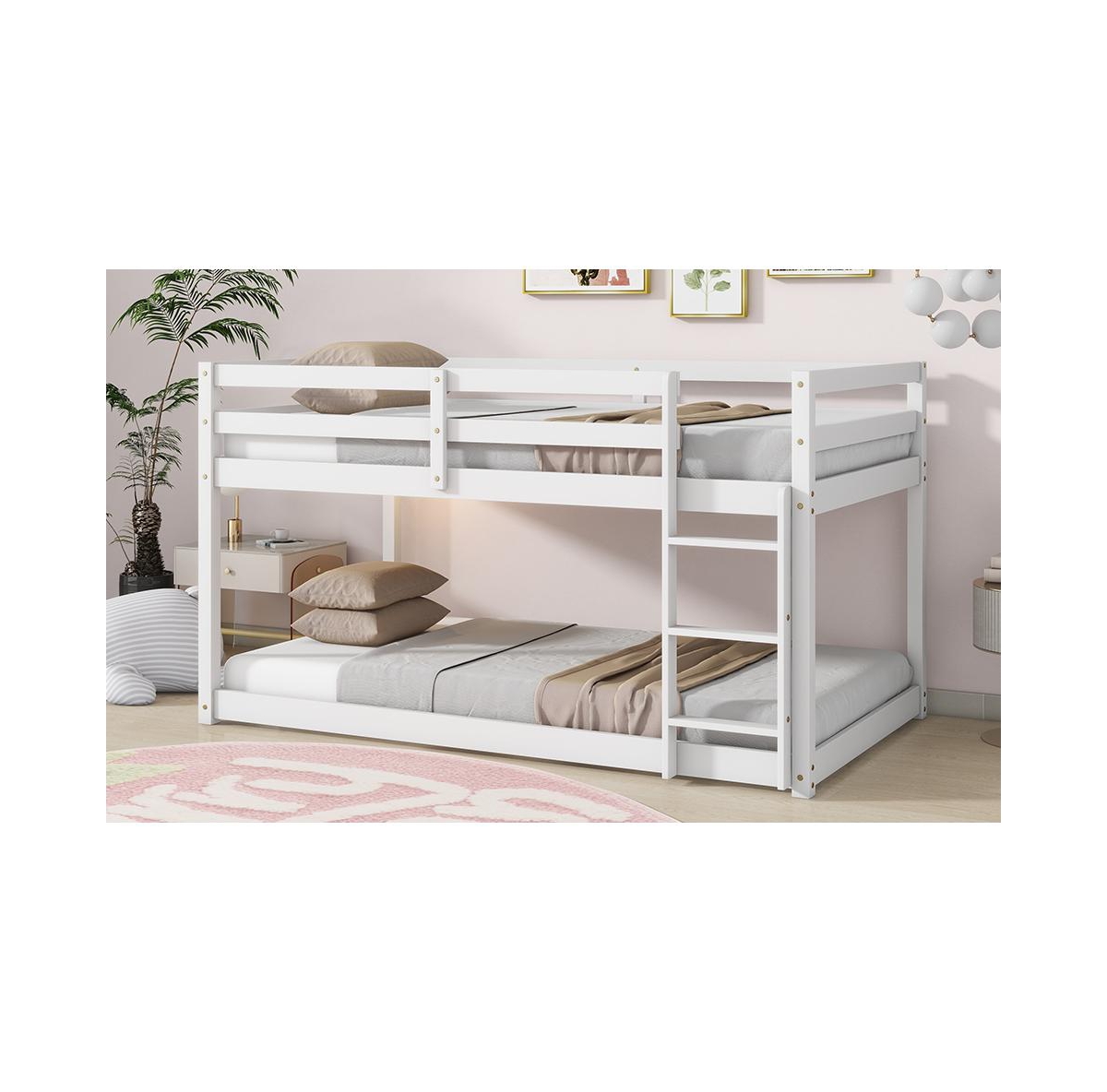 Click here for Sailvan Floor Bunk Bed  Wooden  Upper Bed Platform... prices