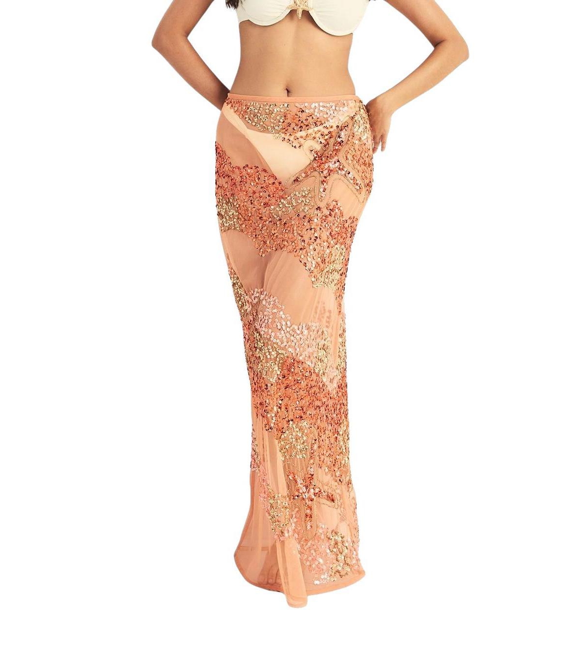 Click here for Nasty Gal Womens Starfish Wave Beaded Maxi Beach S... prices