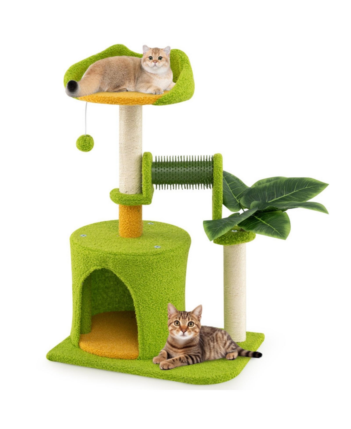 Click here for Hongge Palm Tree Cat Tower with Artificial Leaves... prices