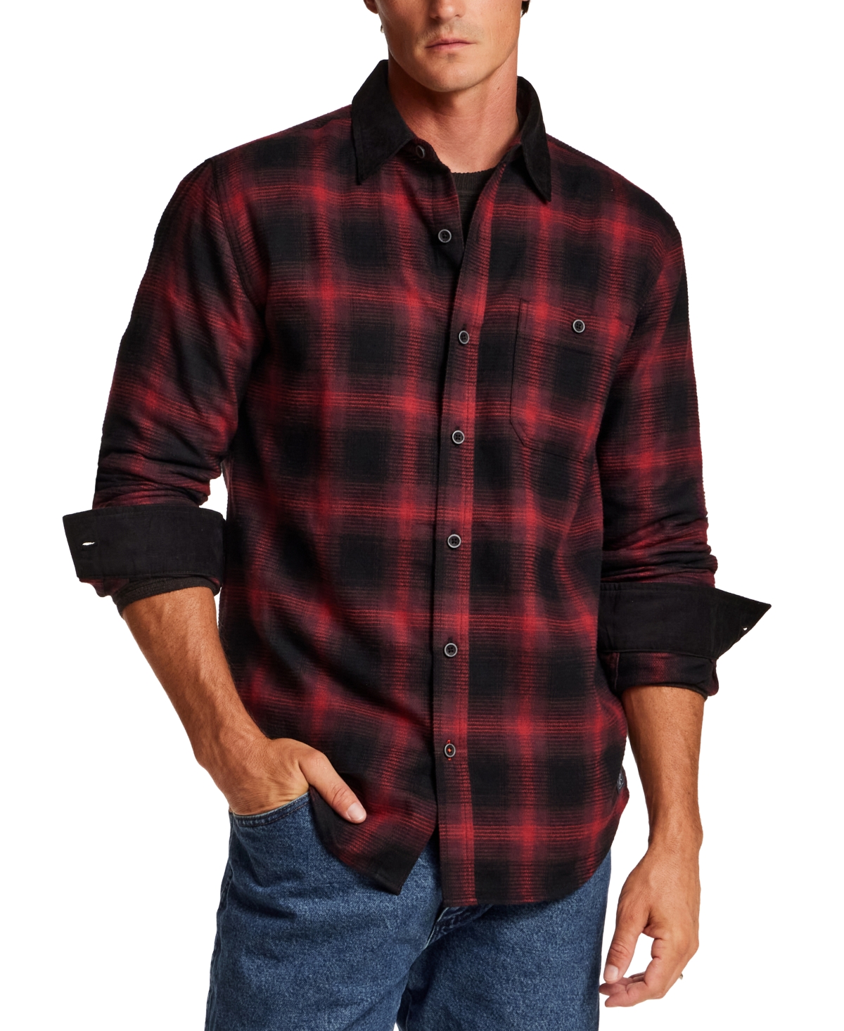 Click here for Weatherproof Vintage Mens Waffle Flannel Corduroy... prices