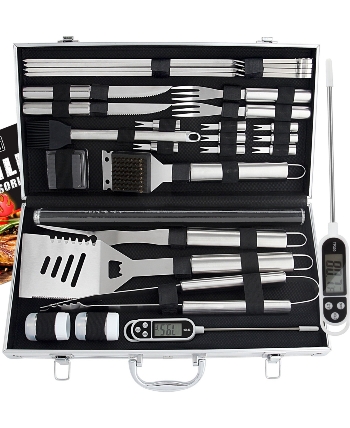 Click here for Xdovet Bbq Grill Accessories Set Stainless Steel C... prices
