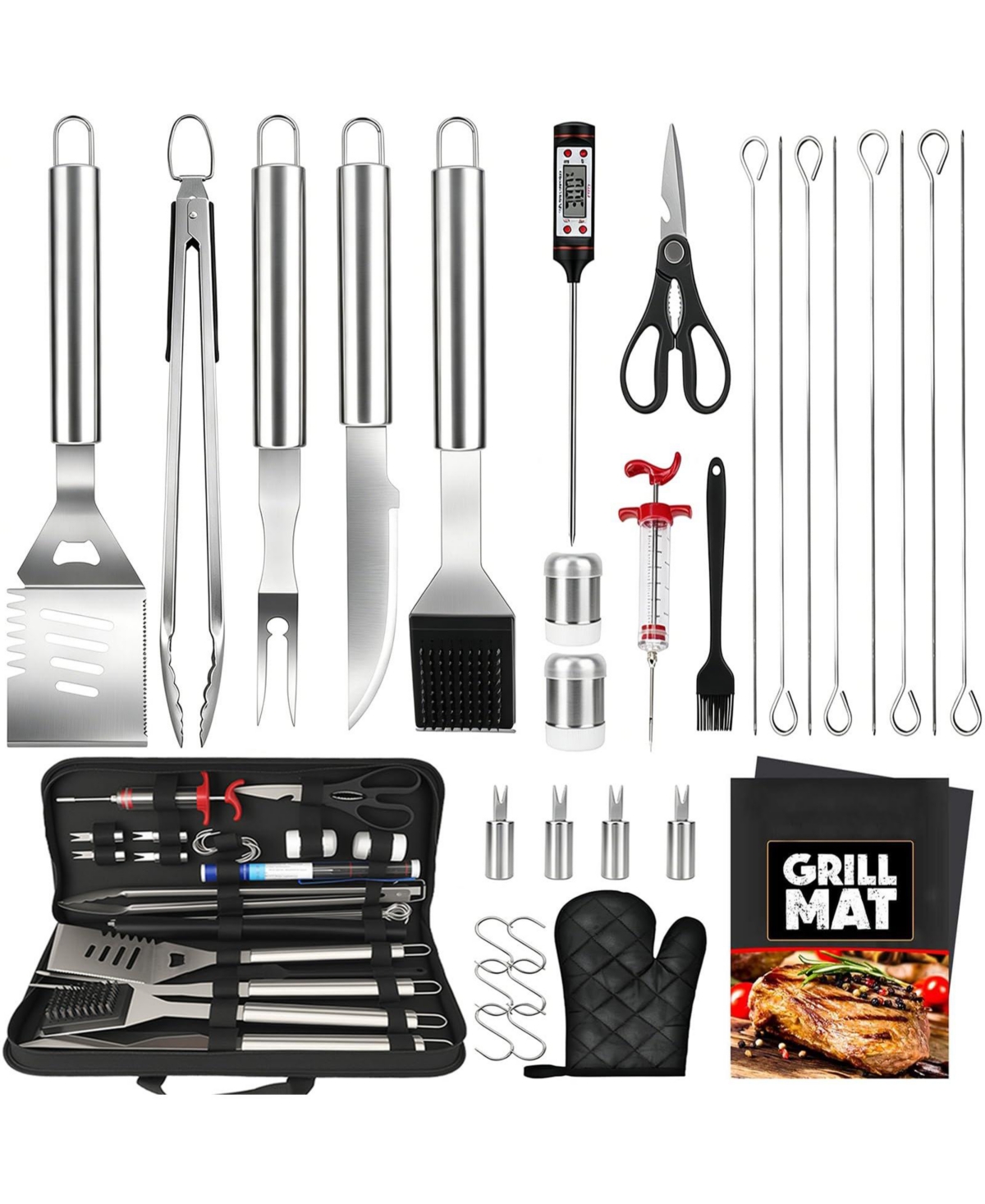 Click here for Xdovet Stainless Steel Bbq Grill Accessories Set -... prices