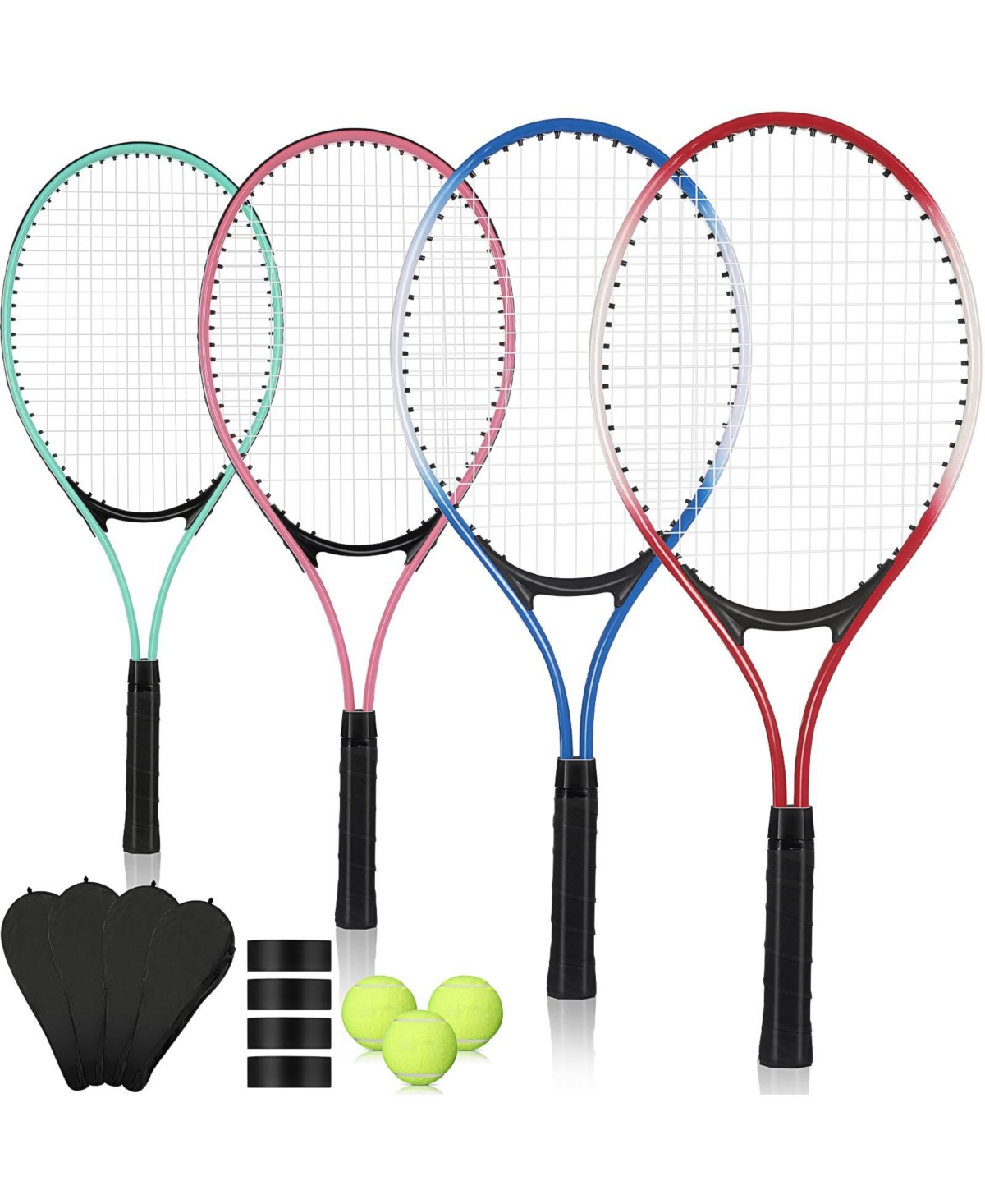 Click here for Aofar 4 Tennis Rackets Set Adult Recreational Play... prices
