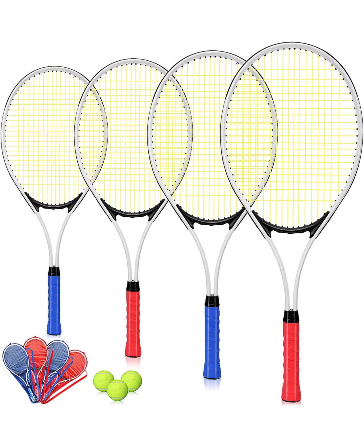 Click here for Aofar 4 Tennis Rackets Set Adult Recreational Play... prices