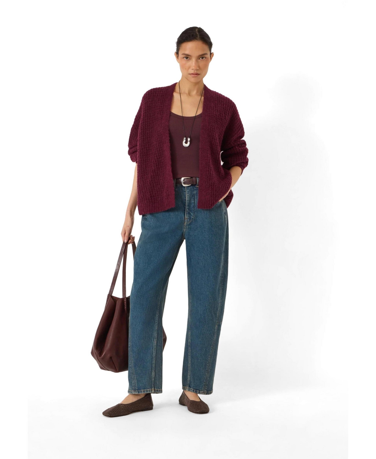 Click here for Hush Womens Bronnie Tapered Leg Jeans - Mid blue a... prices