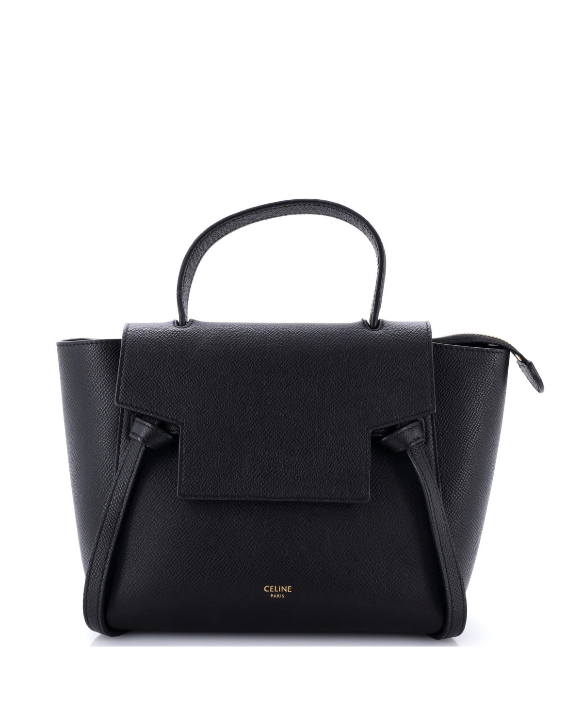 Click here for Pre-Owned Celine Nano Belt Bag Textured Leather -... prices