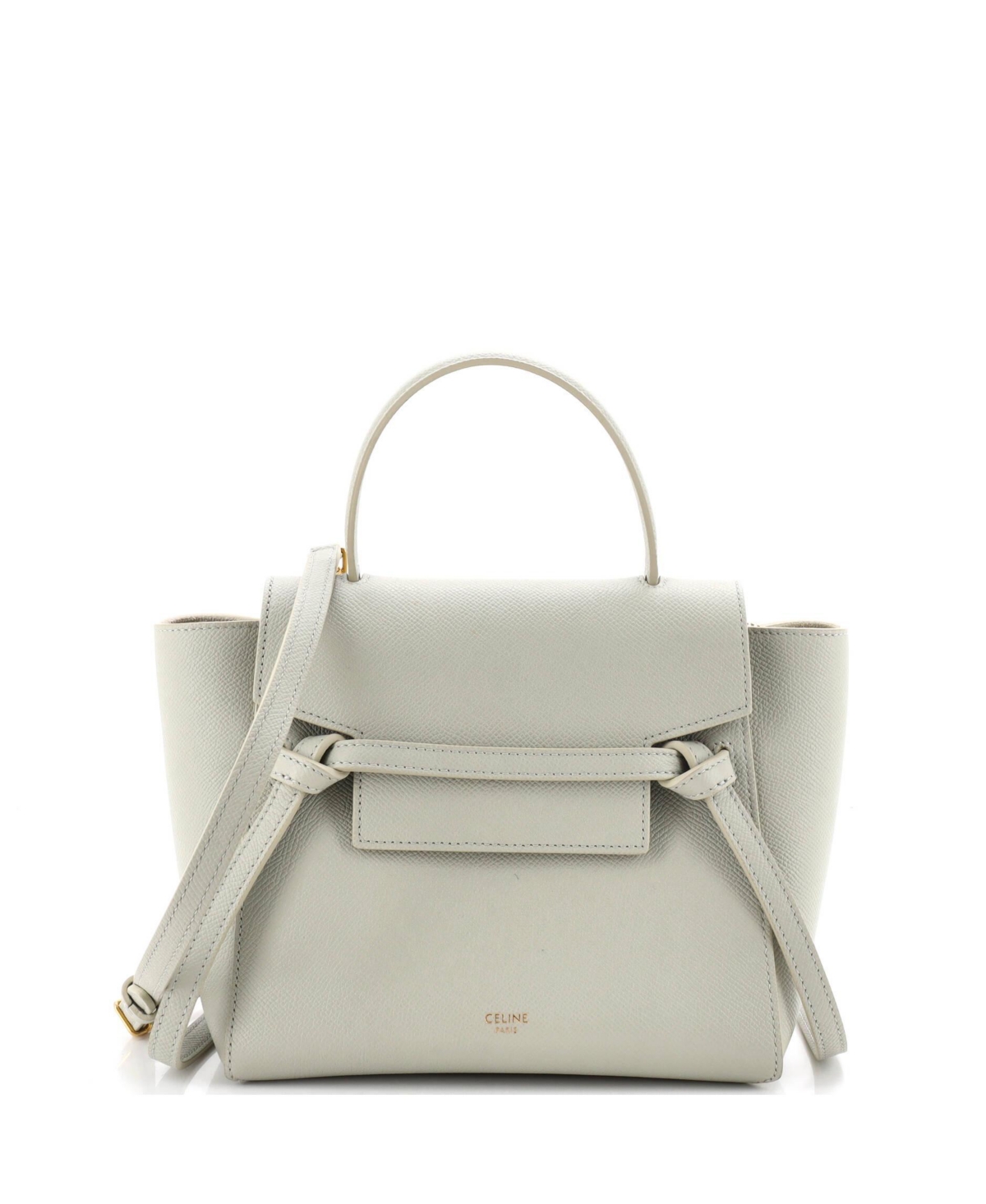 Click here for Pre-Owned Celine Nano Belt Bag Textured Leather -... prices