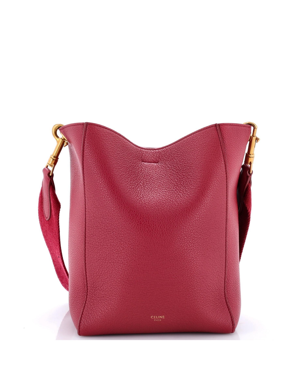 Click here for Pre-Owned Celine Small Sangle Seau Bag Calfskin -... prices
