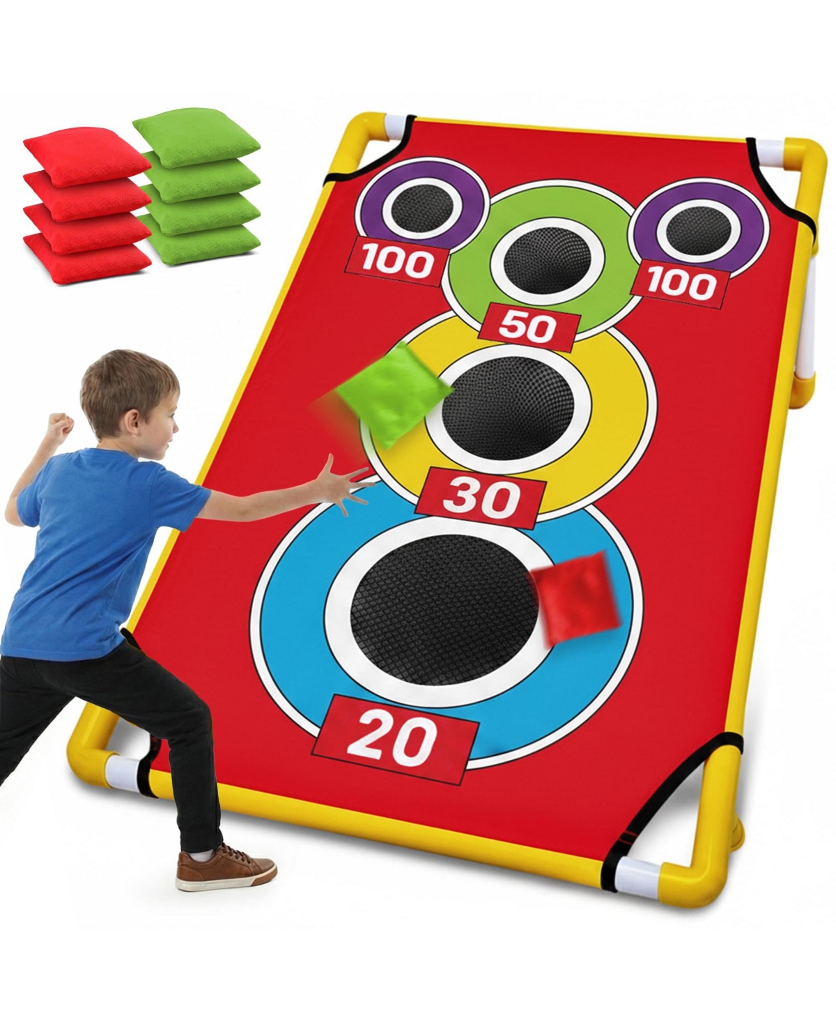 Click here for Aofar Cornhole Bean Bag Toss Game Set - Multicolor prices