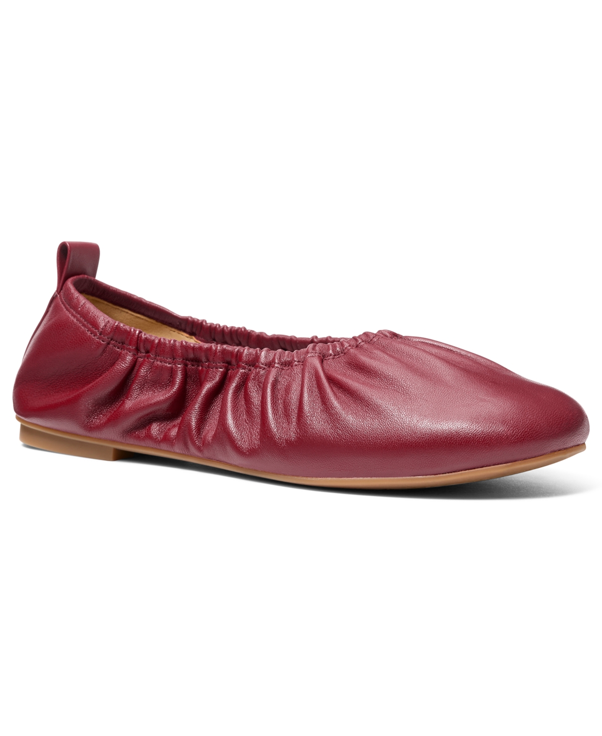 Click here for Michael Michael Kors Womens Bri Ruched Ballet Flat... prices