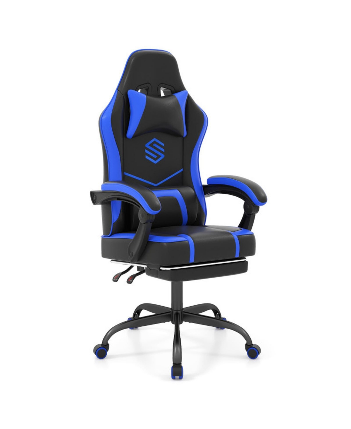 Click here for Sugift Height Adjustable Ergonomic Gaming Chair wi... prices
