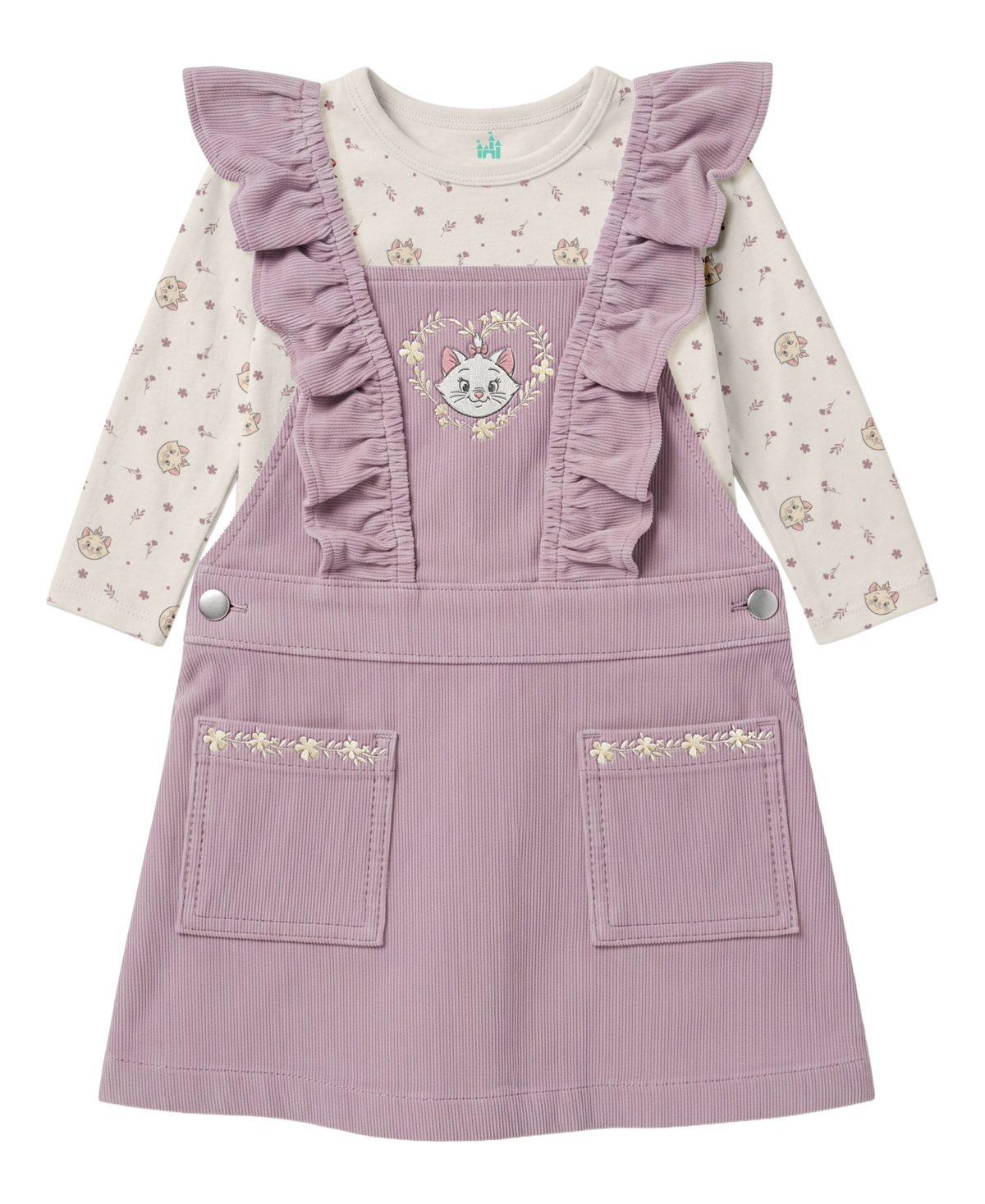 Click here for Disney Baby Girls Marie the Cat Embroidered Cordur... prices