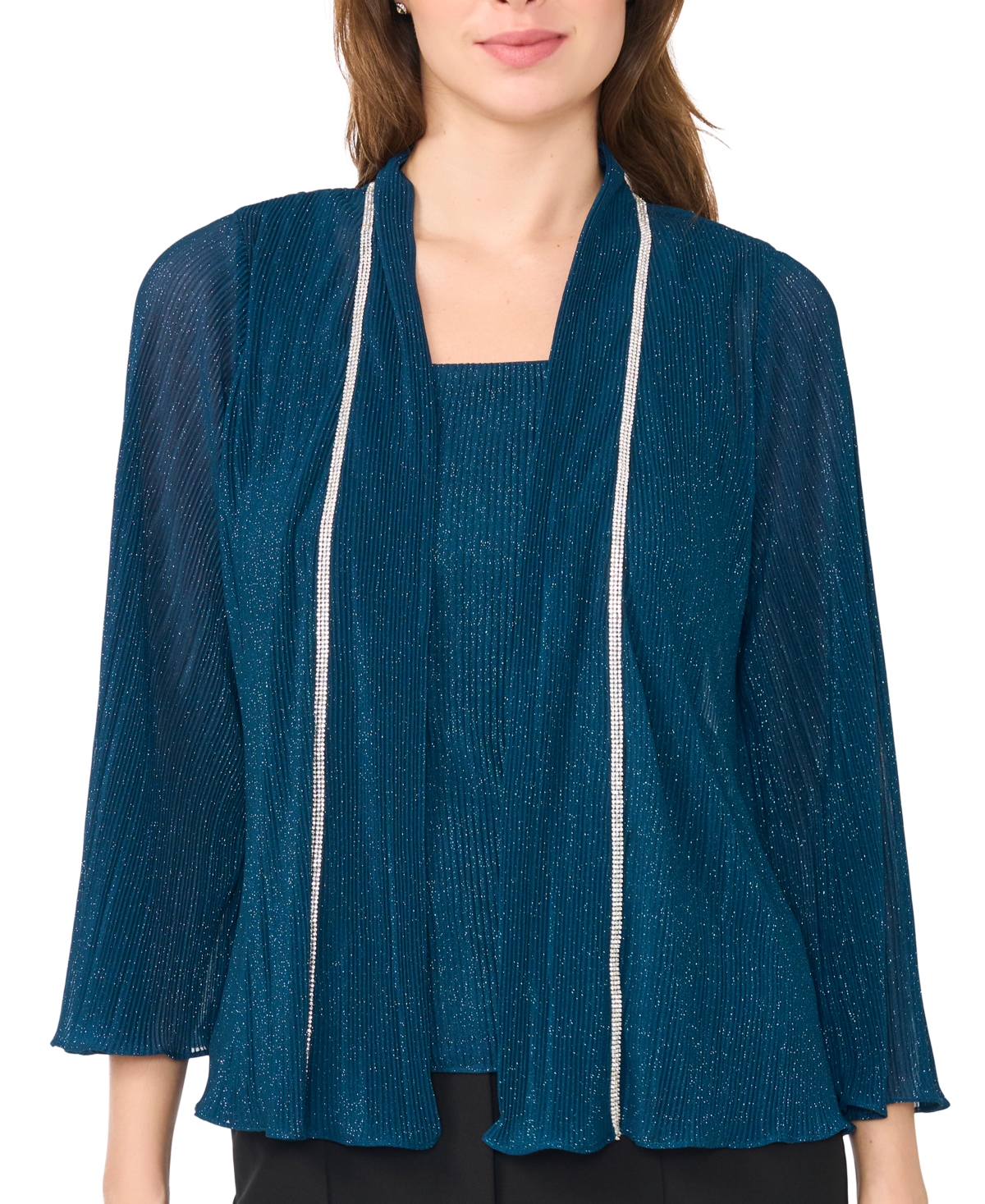 Click here for Msk Womens Long Sleeve Shrug with Sleeveless Tank... prices