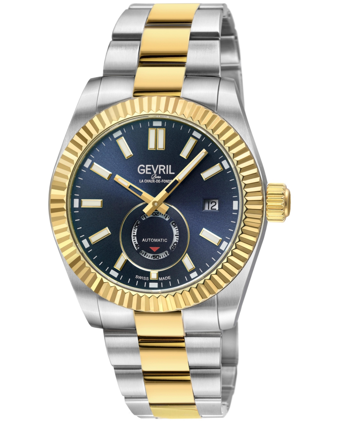 Click here for Gevril Mens Swiss Made West Village Swiss Automati... prices