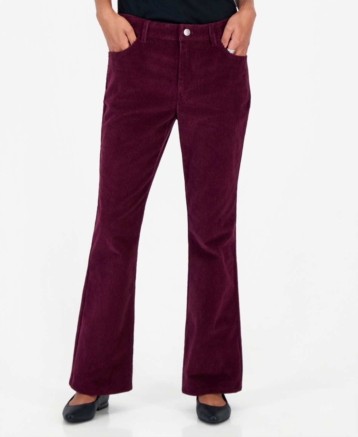 Click here for And Now This Petite High-Rise Corduroy Flare Pants... prices