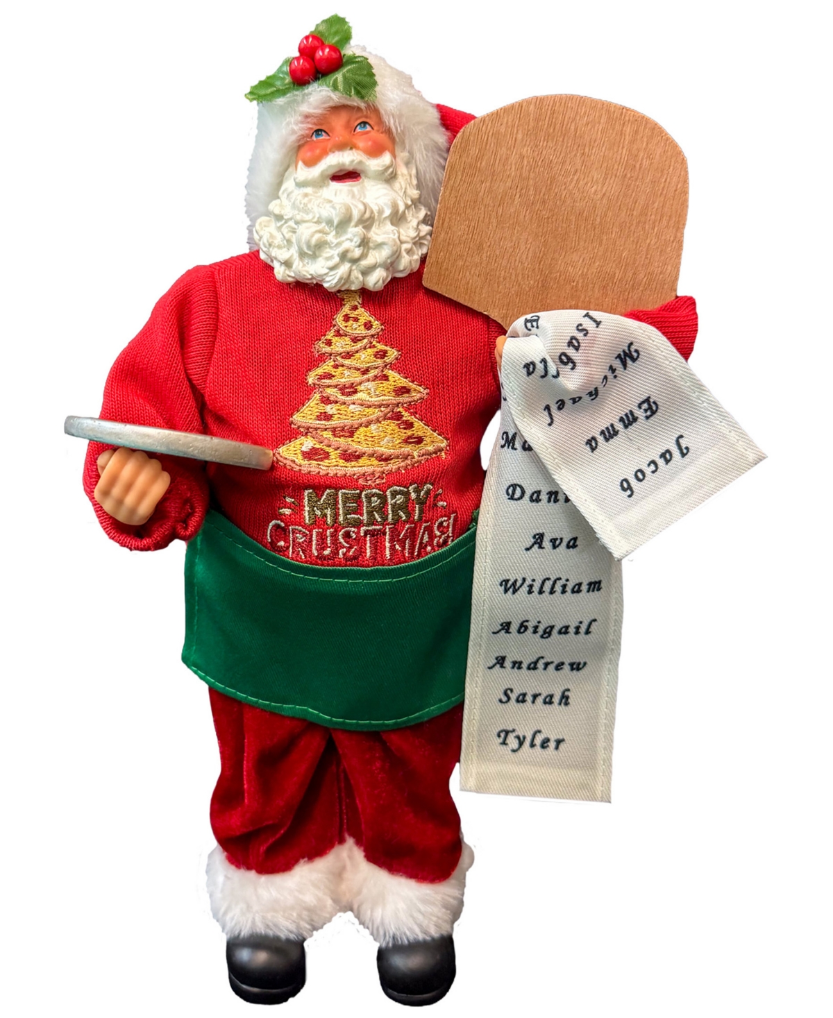 Click here for Santas Workshop 12 Pizza Guy Santa - Red prices